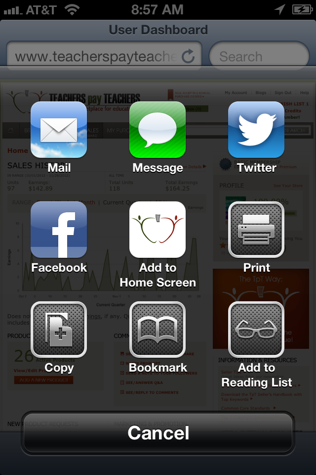 Makeshift TpT app?! - SSSTeaching